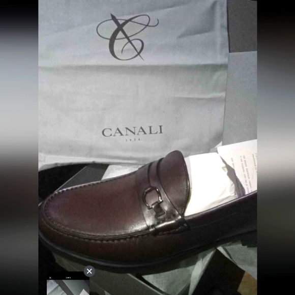 Canali | Shoes | Copy Size 3 Hand Crafted Calf Skin Penny Loafers Made ...